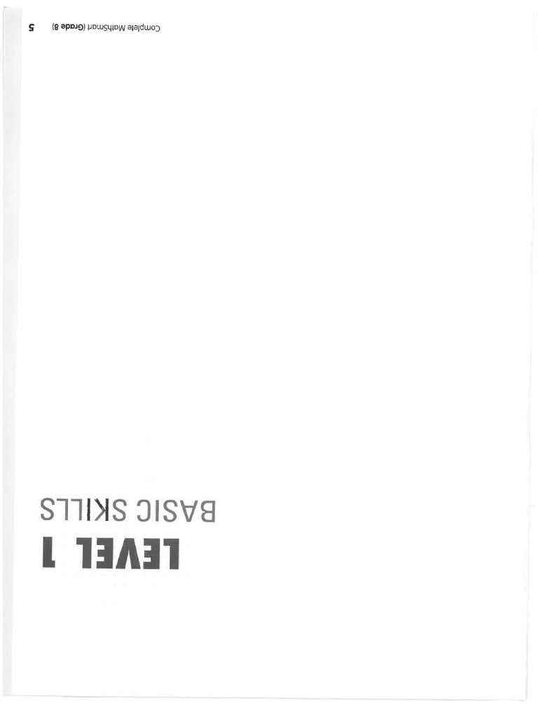 Level 1 - Basic Skills | PDF