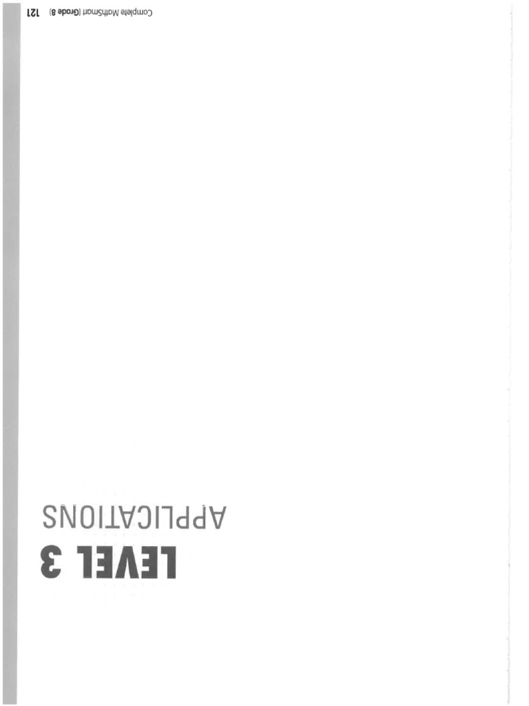 Level 3 Applications | PDF