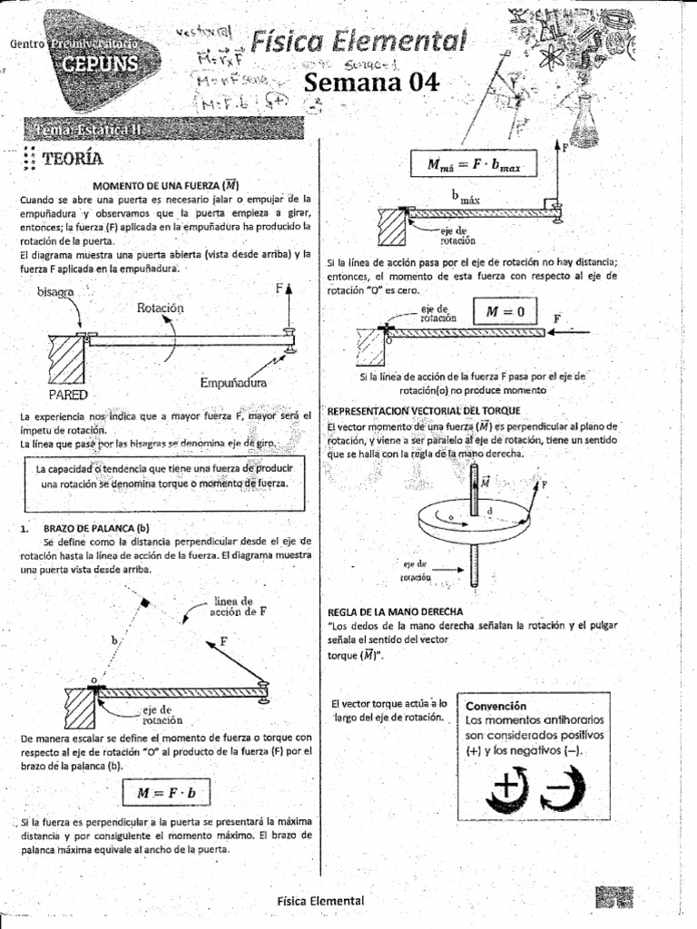 Semana 4. Estática II | PDF