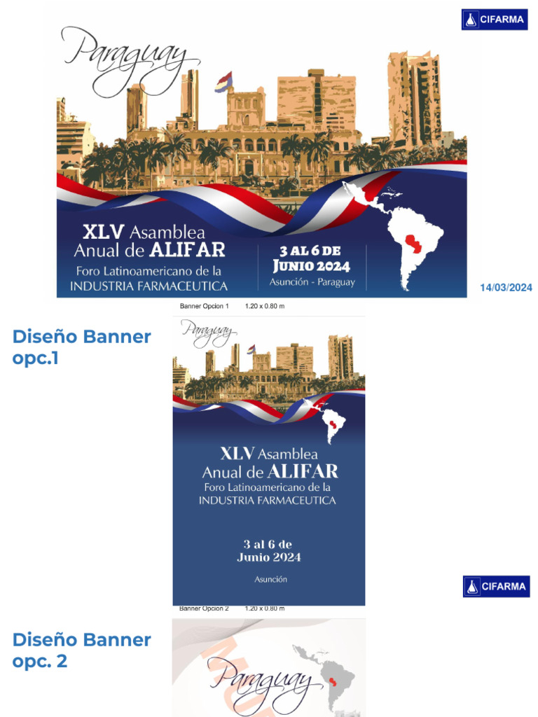 XLV Asamblea Anual de Alifar_Diseños Materiales_2024 | PDF