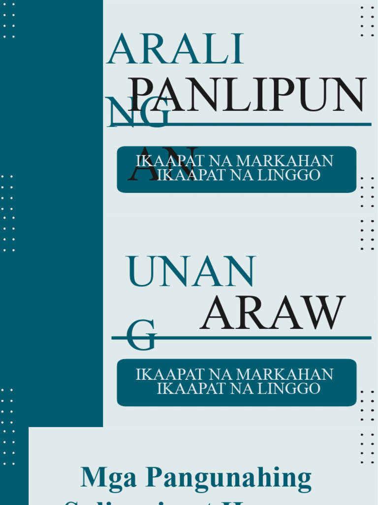 Ap6-Q4-Wk4-Day 1-2 | PDF