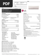 Submittal - High Static Ducted - ARNU763B8A4 | PDF | Manufactured Goods ...