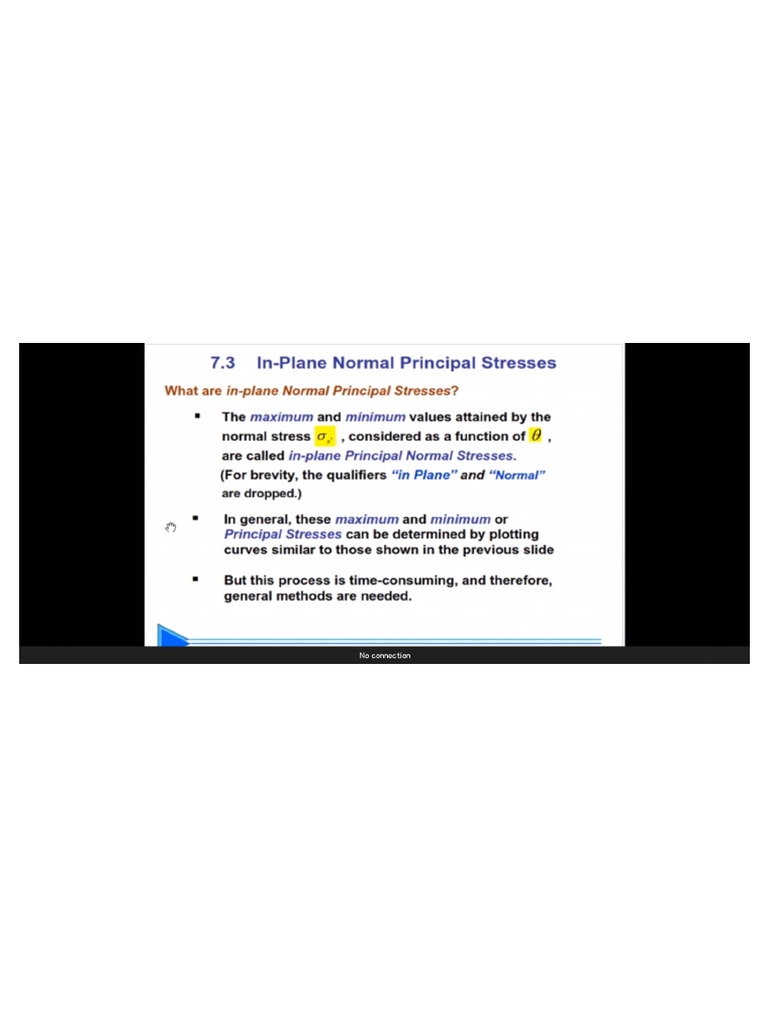 Lec 3 Principal Stresses | PDF