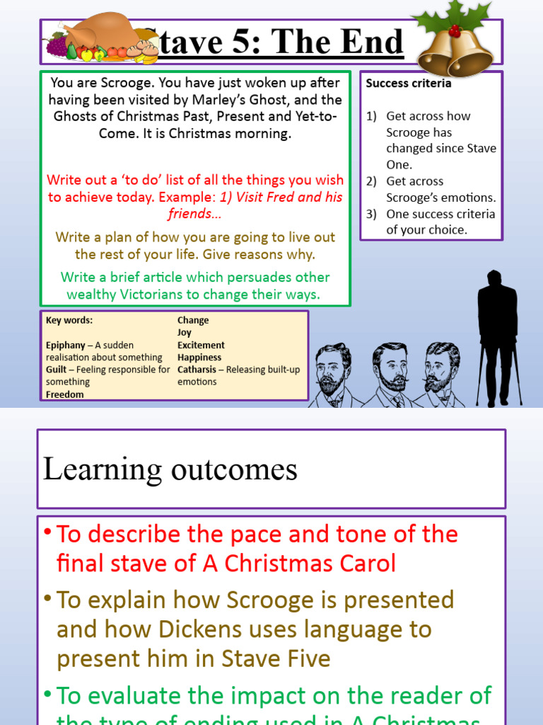 Stave 5 - The End | PDF | A Christmas Carol | Ebenezer Scrooge