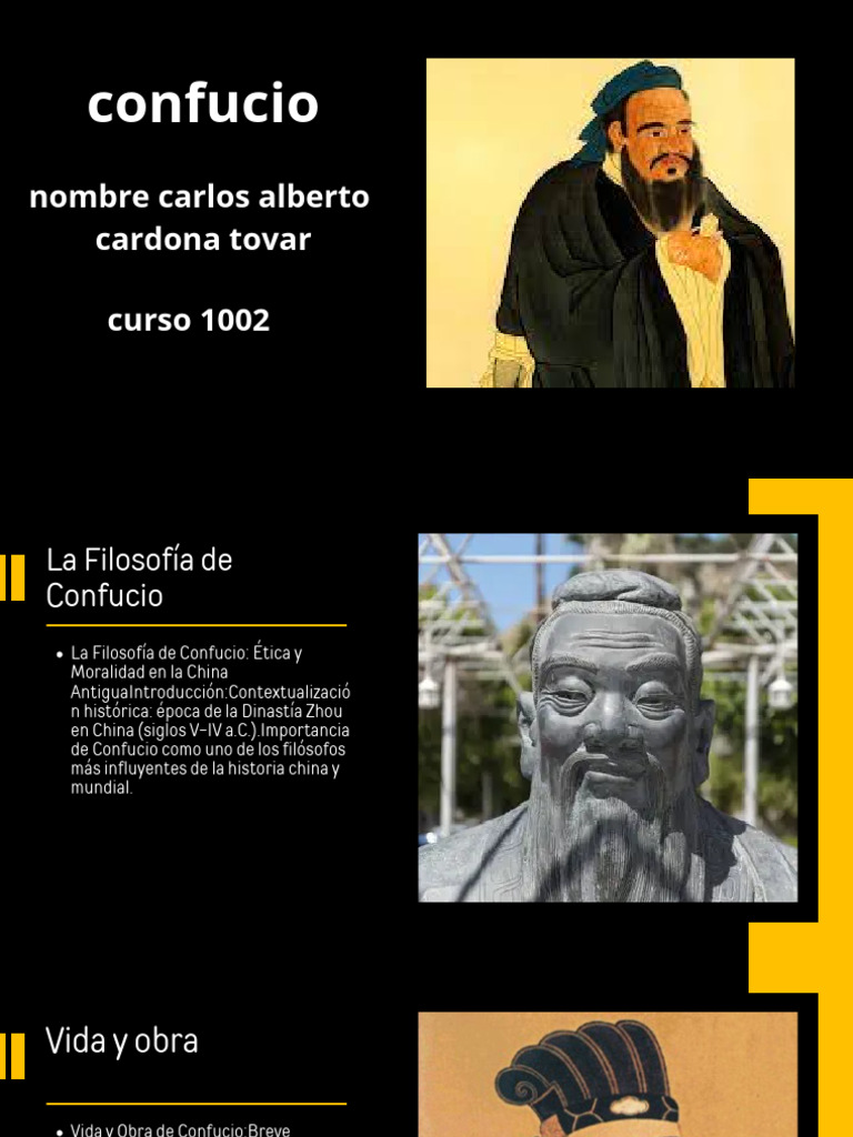 Exposicion Confucio - PPTX - 20240415 - 223118 - 0000 | PDF