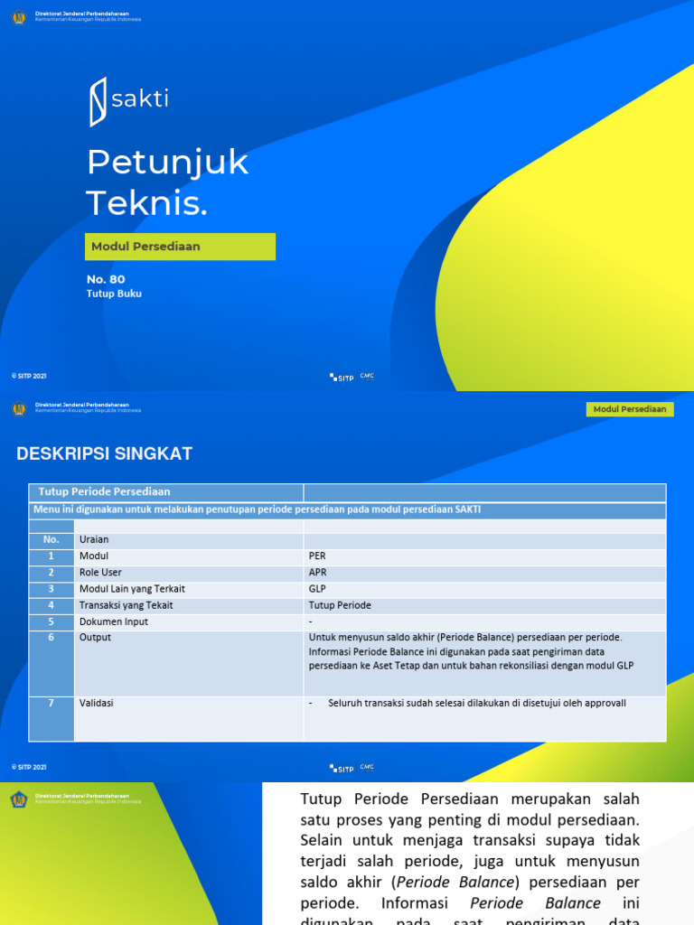 Panduan Tutup Periode Persediaan | PDF