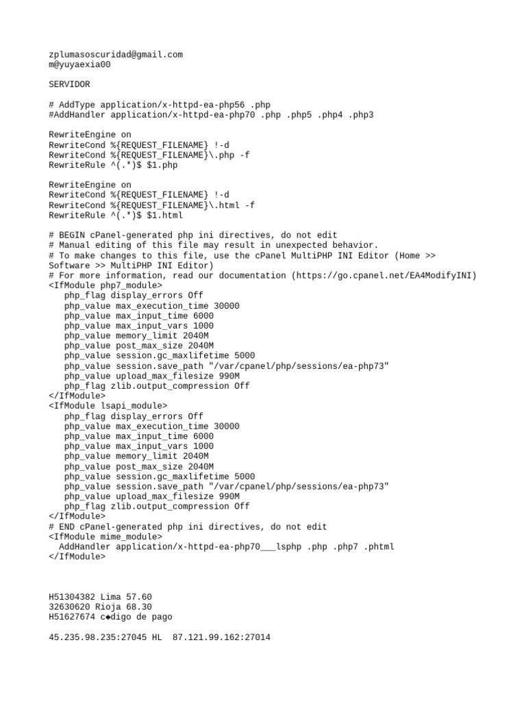 Codigo | PDF | Computers