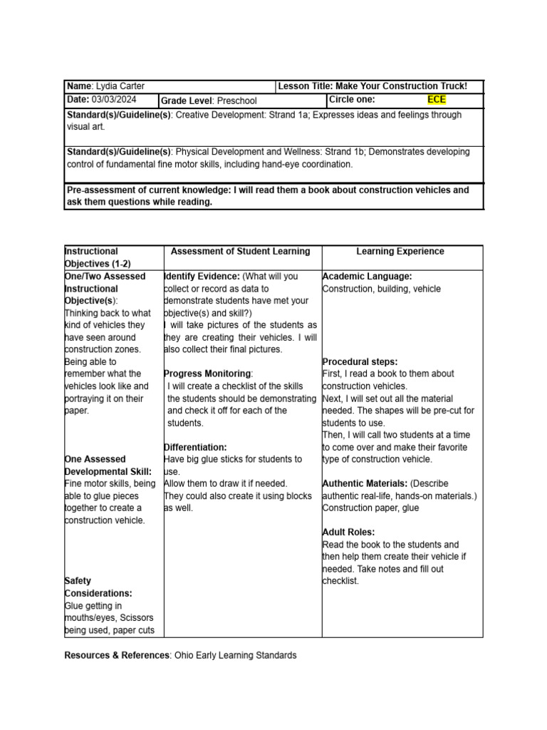 313 Lesson Plan | PDF | Learning | Human Communication