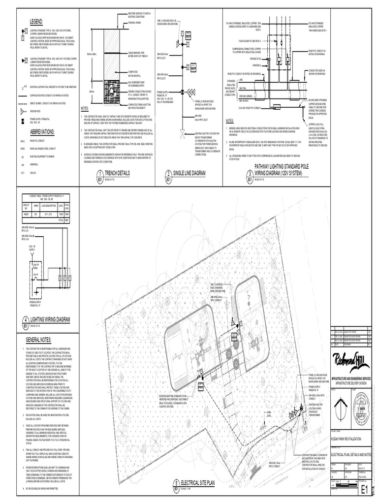 Electrical Drawings | PDF | Electrical Wiring | Concrete
