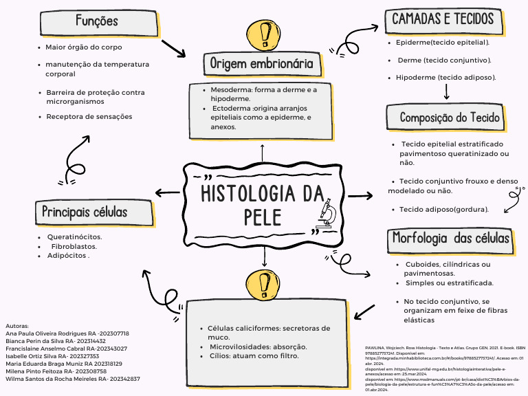 Histologia Da Pele Pdf Tecido Conjuntivo Epiderme