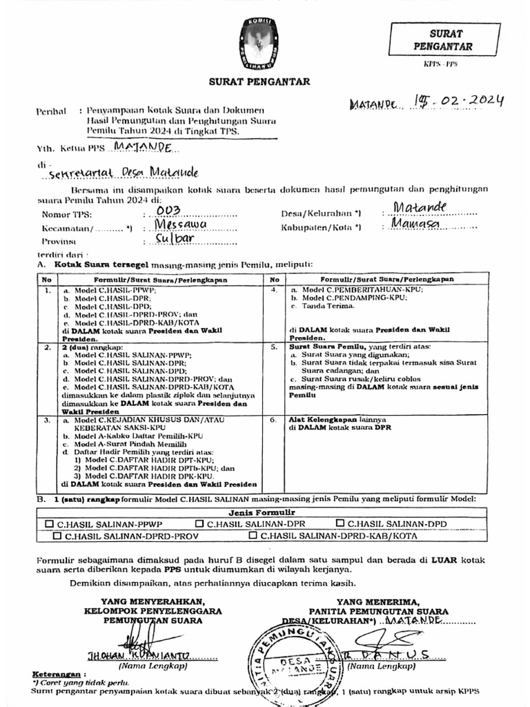 Pengantar Tps 3 MTD | PDF