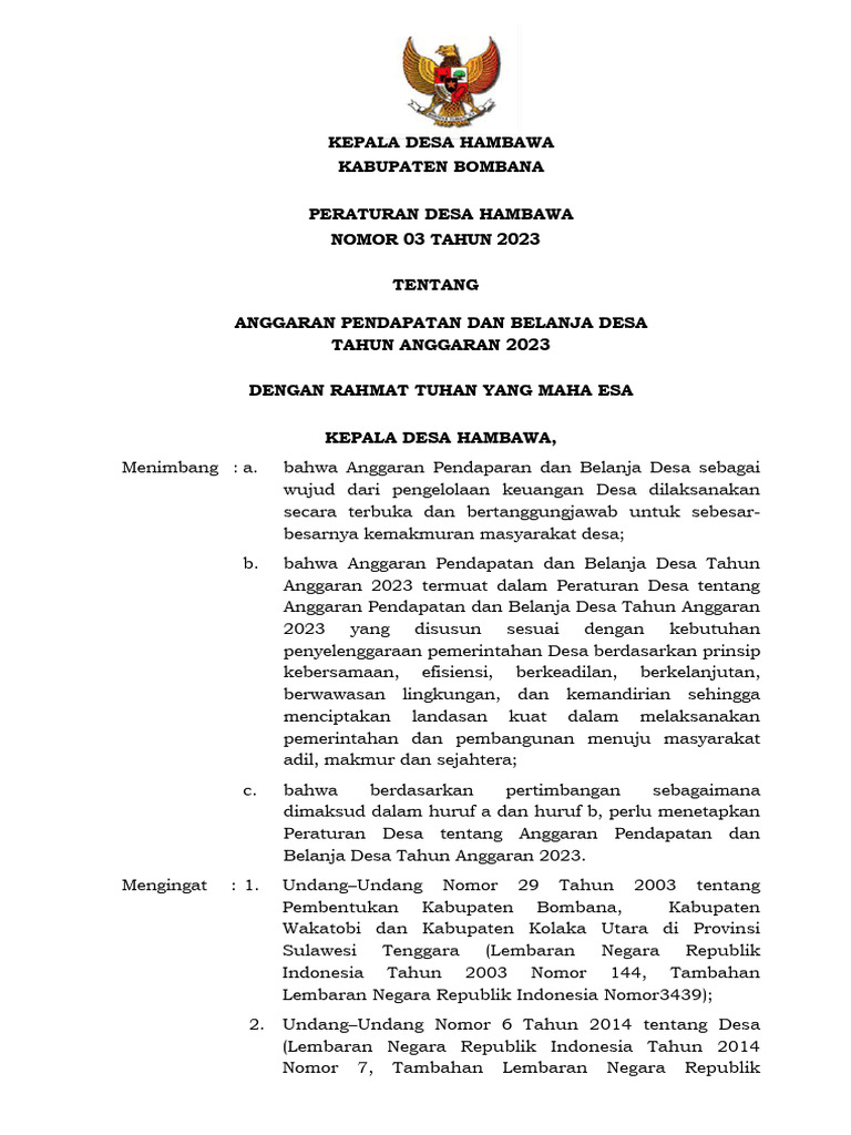 Form - Perdes - Abpdes Ta. 2023 | PDF