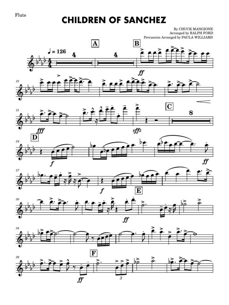 CHILDREN OF SANCHEZ-Parts | PDF | Musical Instruments | Musical ...
