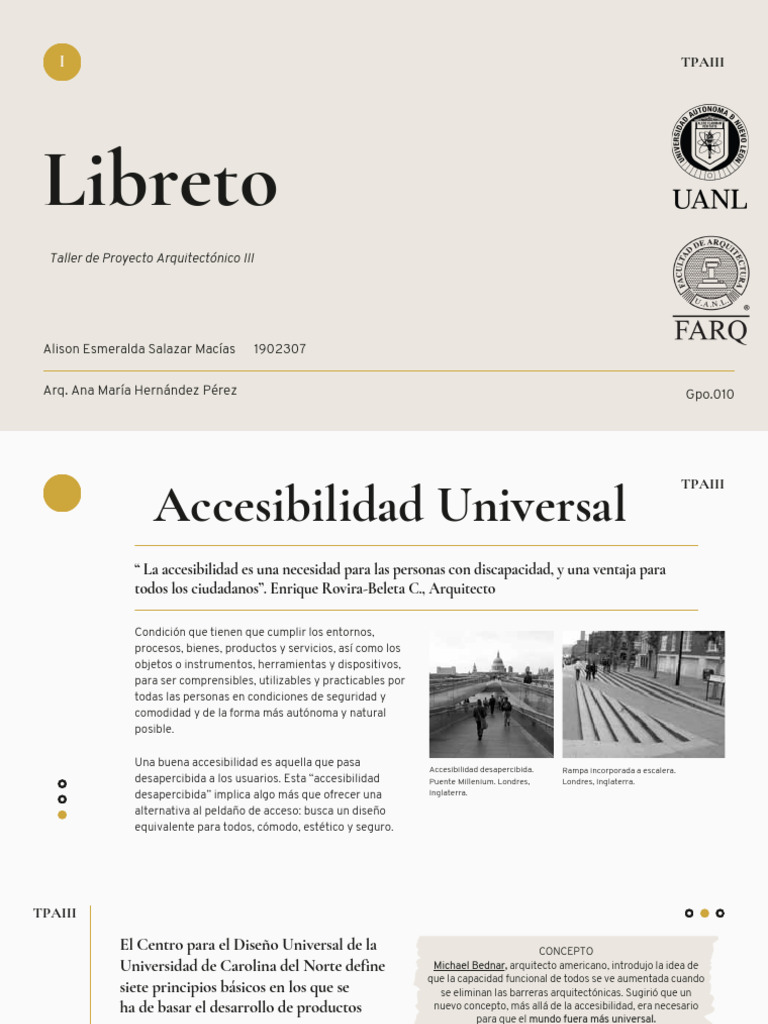 Libreto Final Tpaiii | PDF | Accesibilidad | Clima
