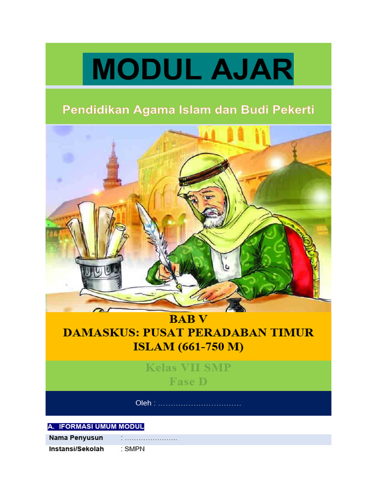 Ma Bab V Damaskus Pusat Peradaban Timur Islam (661-750 M) | PDF