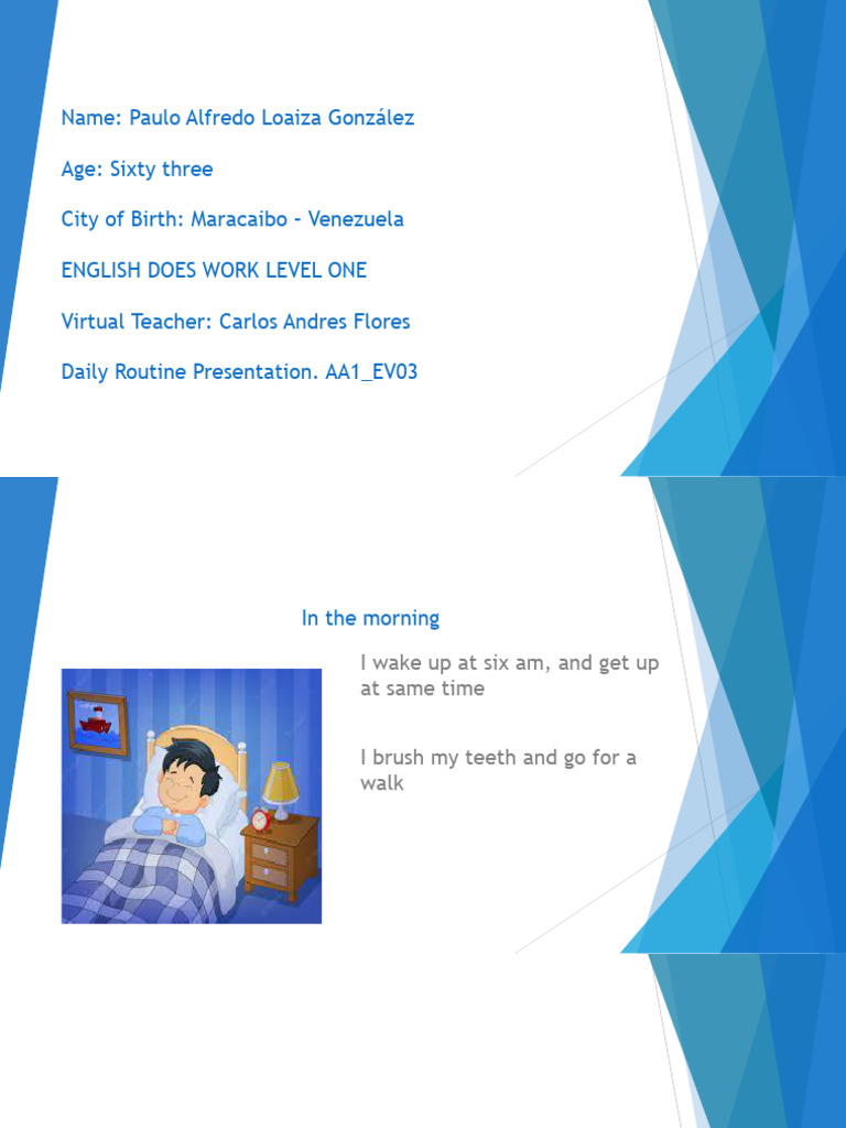 Retiree's Daily Routine & Hobbies | PDF