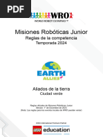 WRO Venezuela 2025: Categorías y Reglas | PDF | Robot | Robótica