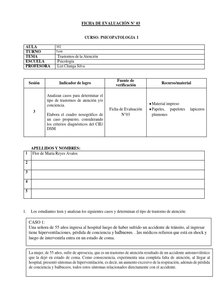 Practica 3 2 | PDF | Trastorno mental | Ansiedad