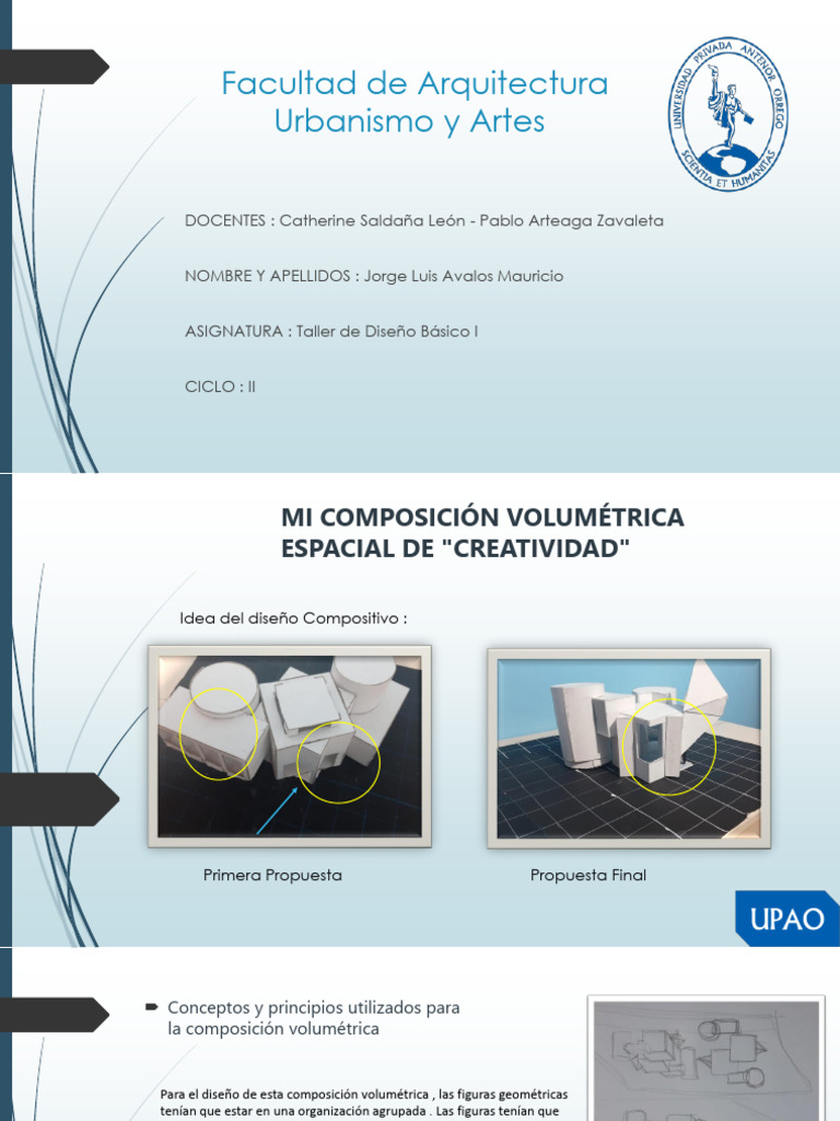 Composicion Volumetrica Espacial | PDF | Arte