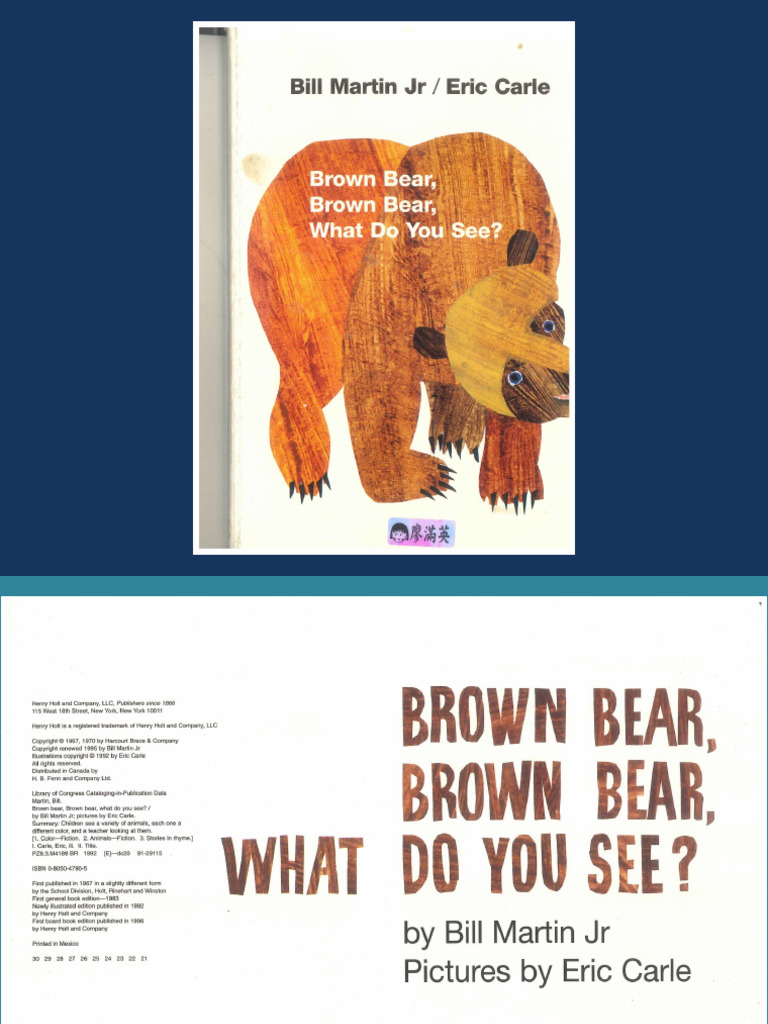 Brown Bear, Brown Bear | PDF