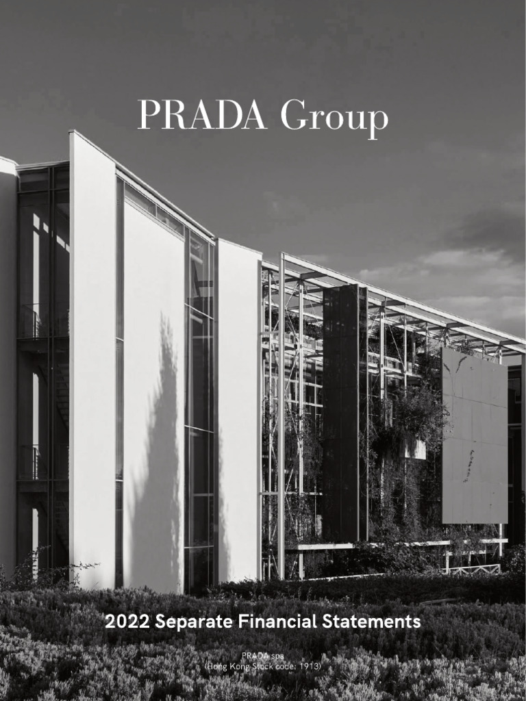Prada 2022 Separate Financial Statements | PDF | Equity (Finance ...