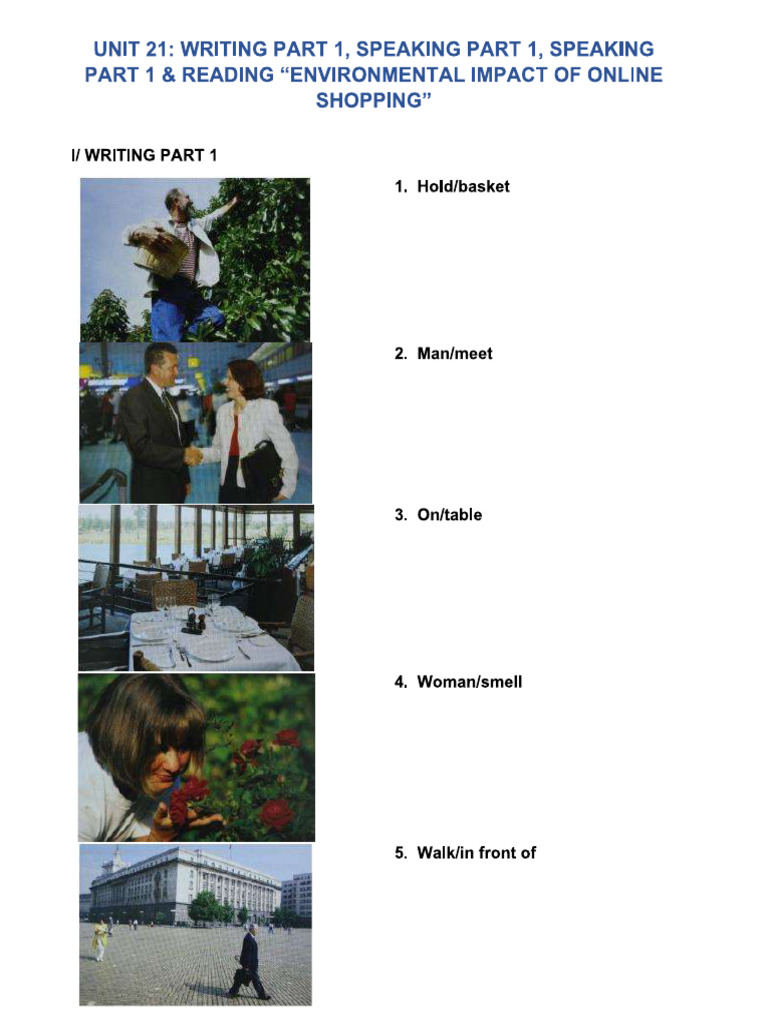 Unit 21 Part 1 | PDF