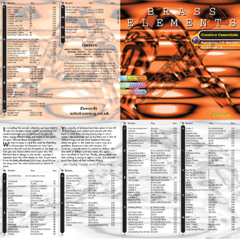 Brass Elements CD Booklet | PDF