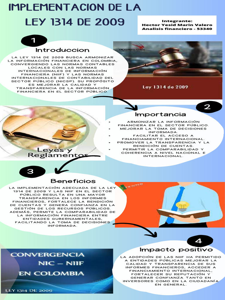 Implementacion de La Ley 1314 de 2009 | PDF | normas internacionales de ... Implementacion de La Ley 1314 de 2009 | PDF | normas internacionales de ...