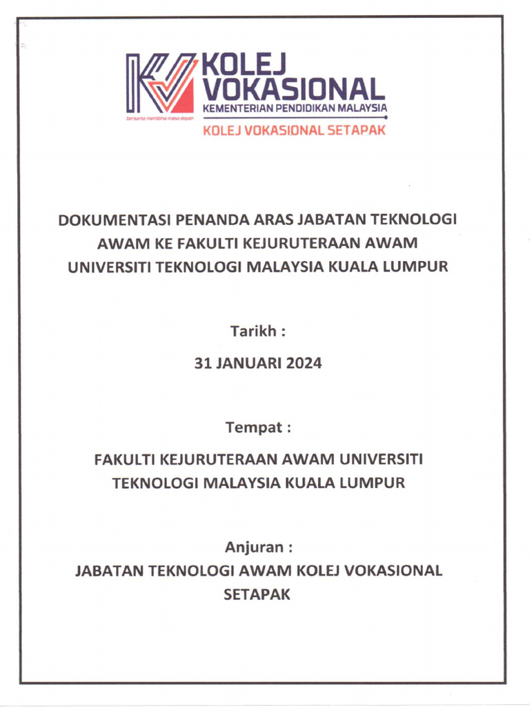 Dokumentasi Benchmarking Utm Semarak | PDF