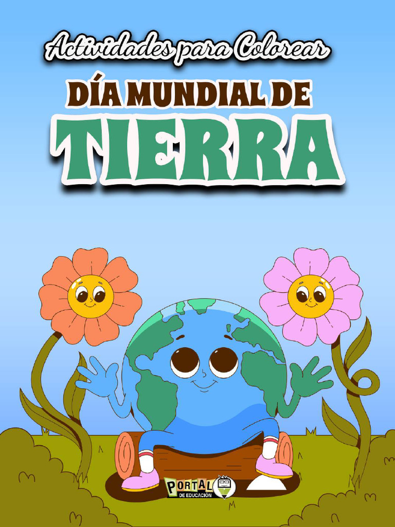 Dia Muldial de La Tierra Para Colorear 20240408155416 Strong ...
