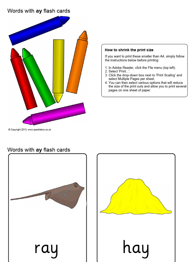 Ay Flashcards | PDF