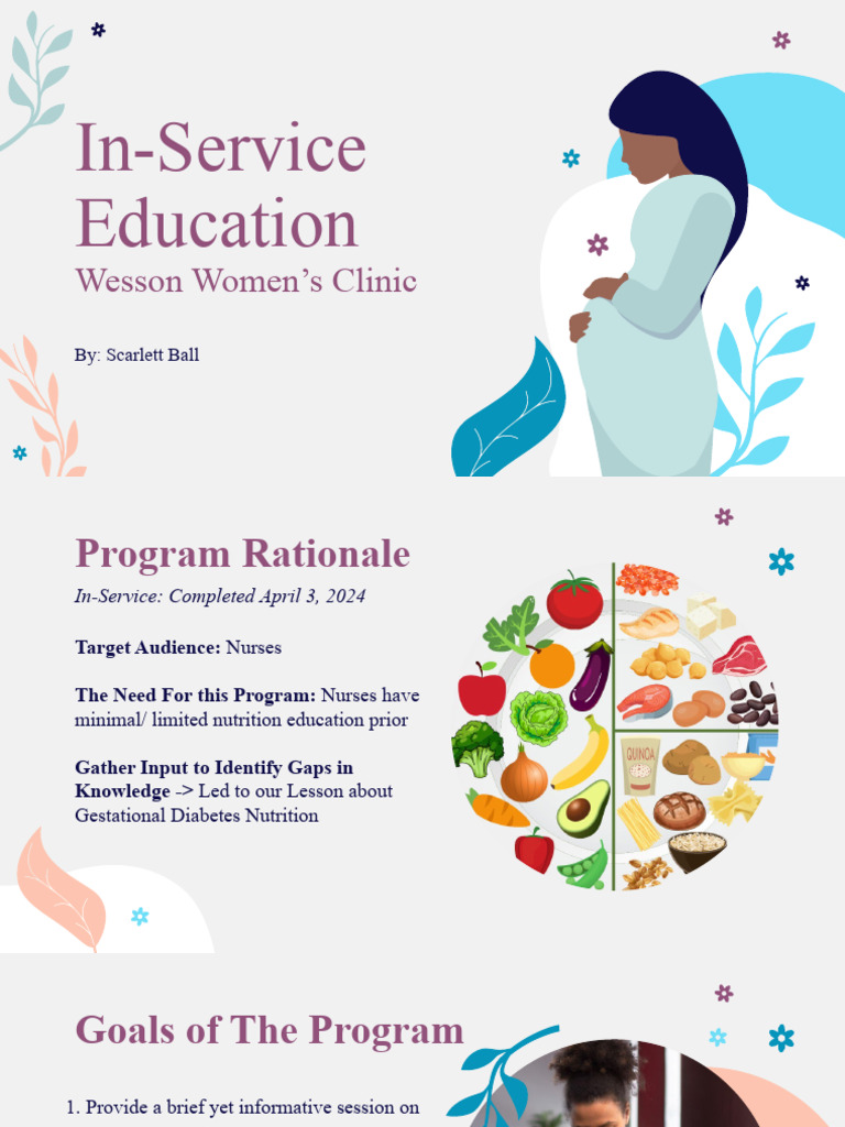In-Service Education Presentation | Download Free PDF | Gestational ...