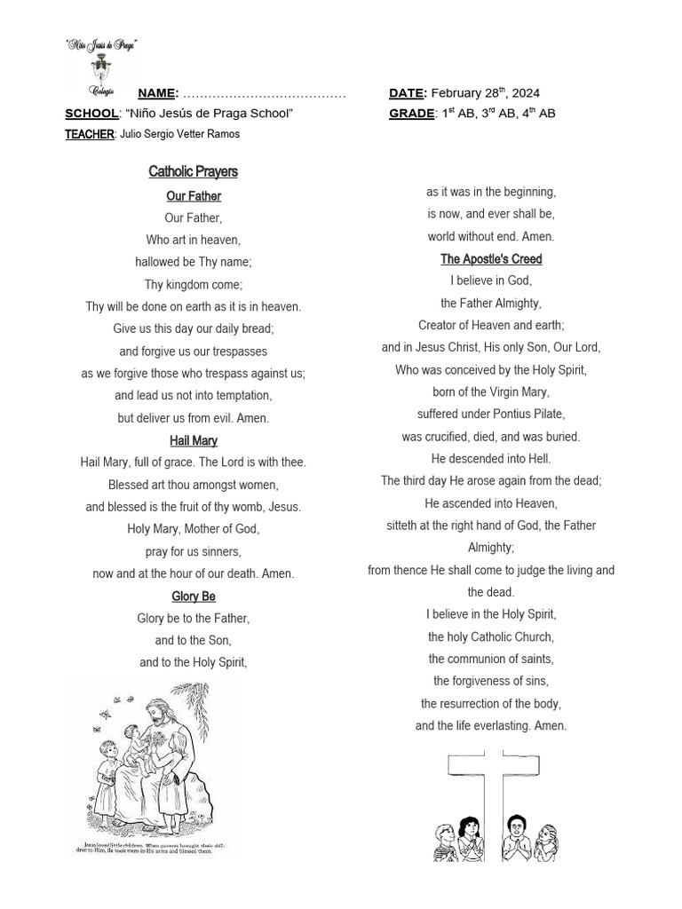 Our Father | PDF | Lord's Prayer | Systematic Theology