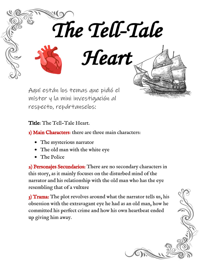 Analysis of The Tell-Tale Heart | PDF