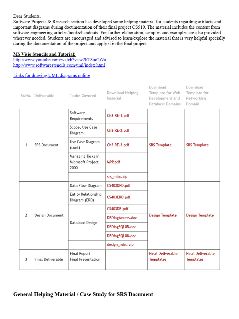 CS519 | PDF | Use Case | Unified Modeling Language