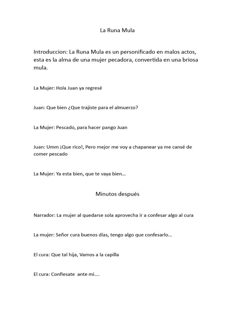 La Leyenda de la Runa Mula | PDF | Religión y espiritualidad | Novela ...