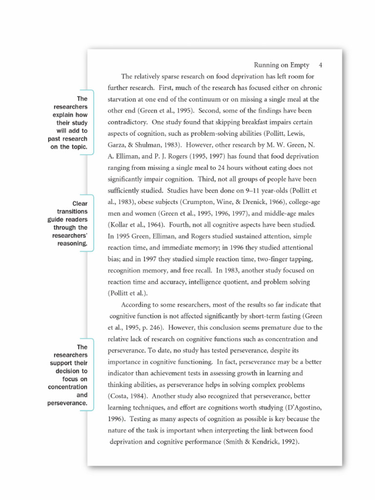 Apa Research Paper Format Example We Do Assignment 4 | PDF