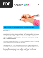 Improving Thumb Grasp Techniques | PDF | Finger | Hand