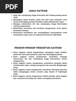 Prinsip-Prinsip Penuntun Satpam | PDF
