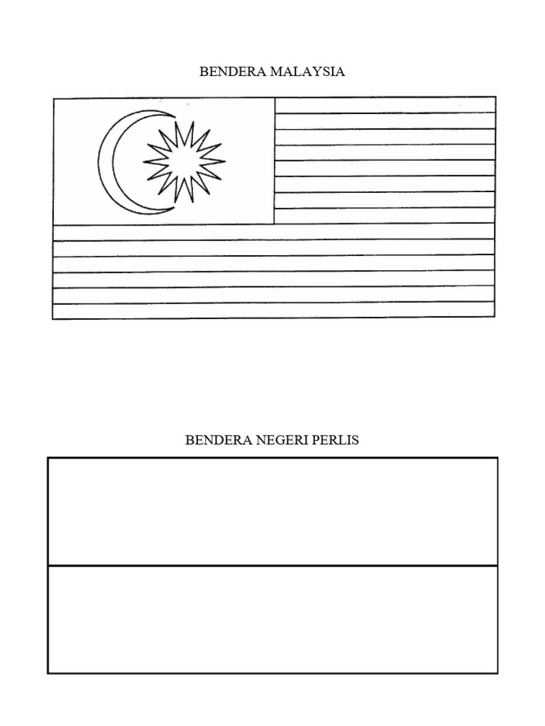 Bendera Malaysia Dan Bendera Negeri Perlis | PDF