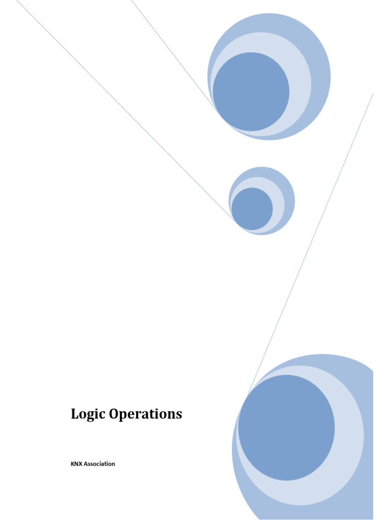Logic Operations | PDF | Logic Gate | Boolean Algebra