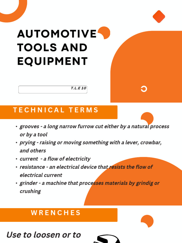 Tle10 Lesson3 | PDF | Screw | Nut (Hardware)