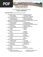 Socsci Nat Reviewer 2024 | PDF | Philippines