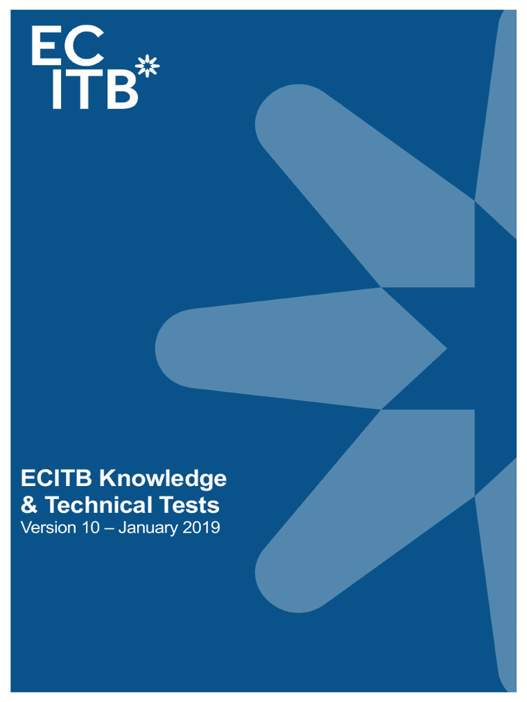 2019 Ecitb Technical Test Catalogue V10 Pdf Electrical Wiring