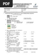 Soal Bahasa Inggris Kelas 5 Kurikulum Merdeka Lengkap Final | PDF