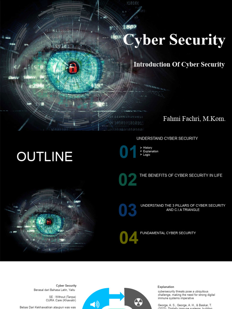 Cyber Security 1 | PDF | Security | Computer Security