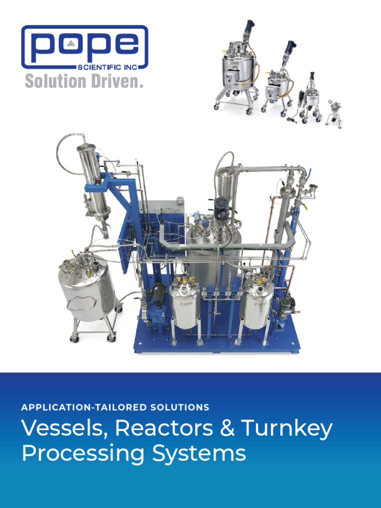 POPE Vessel Literature Digital | PDF | Chemical Reactor | Distillation