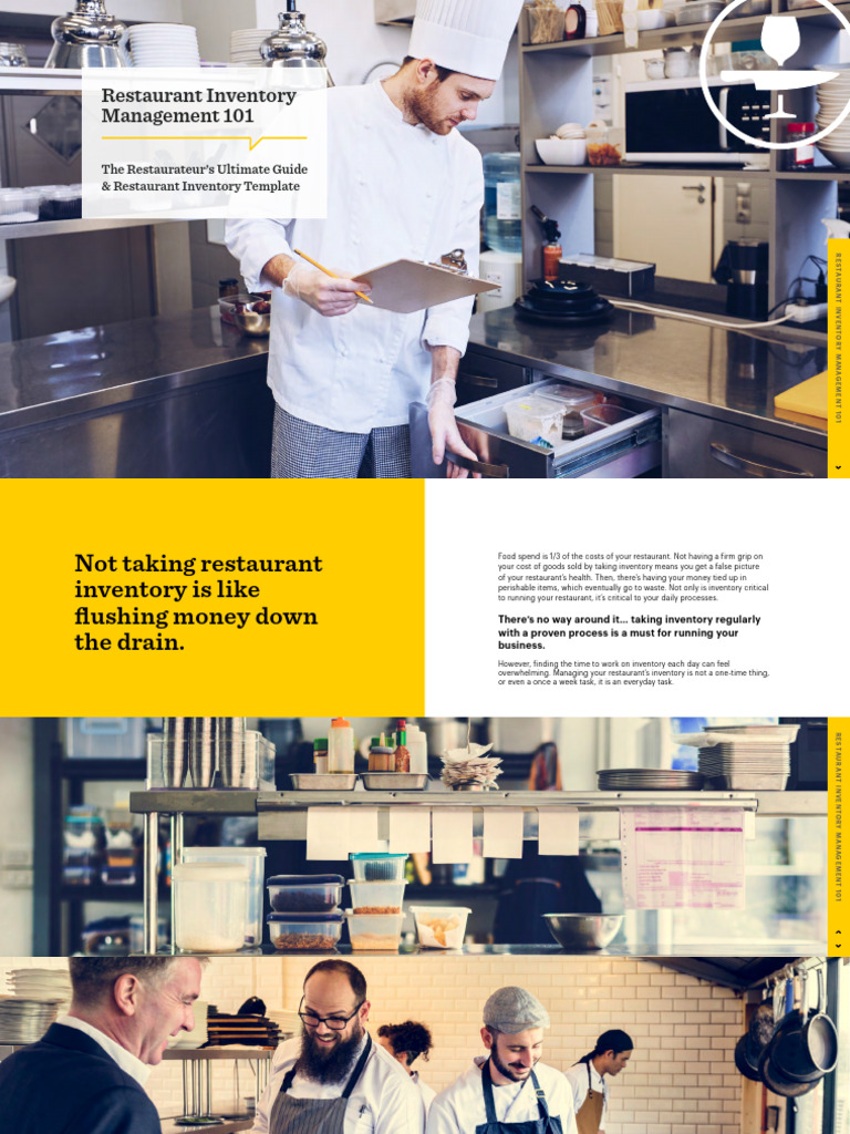 Restaurant Inventory Management 101 Ebook | PDF | Inventory | Menu Restaurant Inventory Management 101 Ebook | PDF | Inventory | Menu