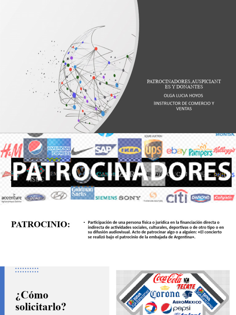 Tipos de Patrocinios y Auspicios | PDF | Patrocinador (Comercial) | Business