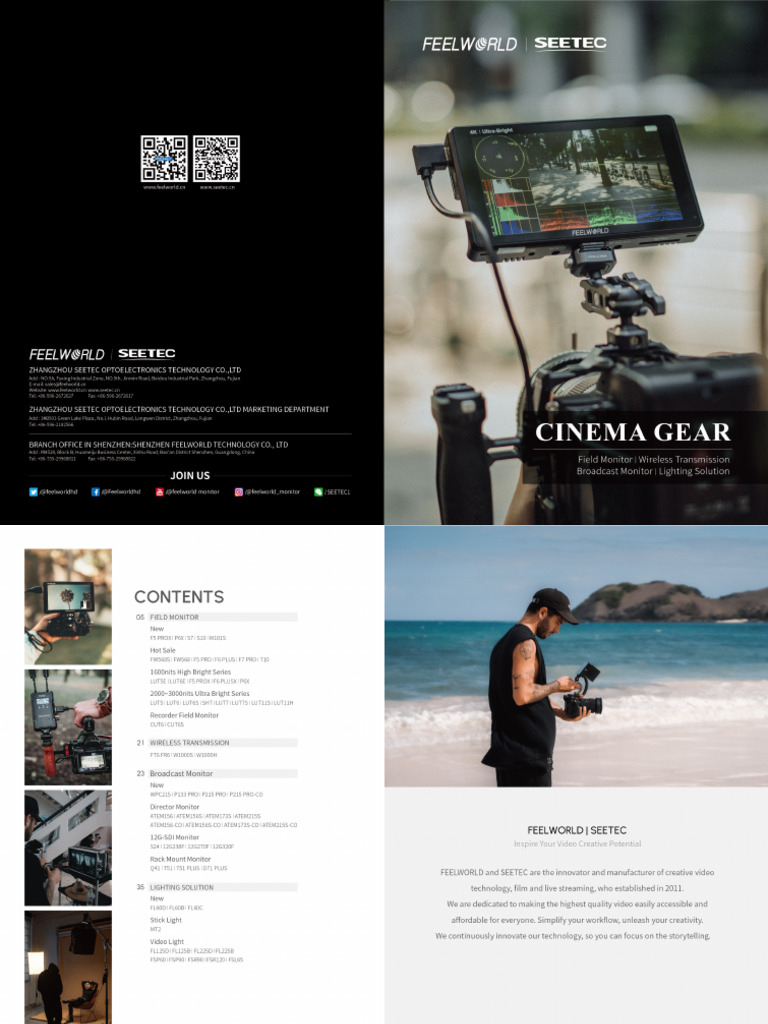 2024 New Catalogue FEELWORLD SEETEC | PDF